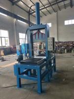 China 100T Rubber Guillotine Cutting Machine Wood Hydraulic Rubber Bale Cutter Machine for sale