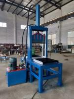 China 8T 660mm Knife Vertical Rubber Bale Cutter Plastic Guillotine Cutter for sale
