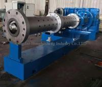 China 65mm 4.8D Cold Feed Rubber Extruder Machine EPDM Silicone Extrusion Machine for sale