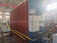 China Tire Tread Grooving Machine Double-C Type Vulcanizing Press With CE ISO Certificate for sale