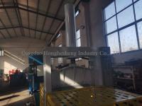 China 660mm Width Horizontal Conveyor Belt Cutter Machine For Roll Material for sale