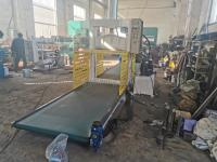 China XQL-80 Hydraulic Press Rubber Bale Cutter Single Knife 11KW for sale