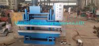 China Containment Boom Joint Plate Vulcanizing Press 1 layer for sale