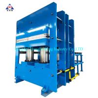 China Car Mat Conveyor Belt Plate Vulcanizing Press Rubber Compression Molding Machine for sale