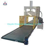 China Customized Non Woven Fabric Horizontal Conveyor Cutter Automatic Feeding Fixed Length for sale