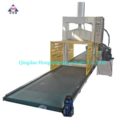 China Customized Non Woven Fabric Horizontal Conveyor Cutter Automatic Feeding Fixed Length for sale
