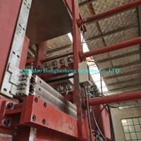 China 250mm Stroke 350*350mm Solid Tire Making Machine Rubber Vulcanizing Machine 2 Layer for sale