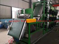 China EPDM Mesh Belt Film Batch Off Cooling Machine 700mm for sale