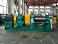 China Electrical Nip Open Roll Rubber Mixing Mill Hard Toothed Adjustable 380V for sale