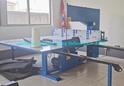 China 1200*1200mm PU Eva Sheet Making Machine Small Vertical Foam Cutting Machine for sale