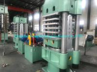 China EVA Yoga Mat Foaming Press Machine Hydraulic Rubber Hot Vulcanizing Press for sale