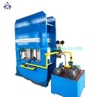 China High Capacity Rubber Cow Mat Vulcanizing Press Machine 250mm Piston Stroke for sale