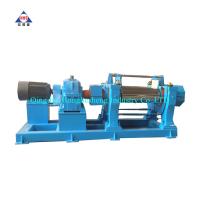 China Nylon Bush Rubber Plastic Two Roll Mixing Mill PLC Control 5KW for sale