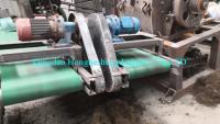China 16cm Green Scrap Rubber Steel Separator Raw Rubber Steel Wire Separator Machine for sale