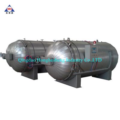 China Dia 1700mm Length 7000mm Vulcanizing Tank Rubber Shoes Curing Chamber for sale