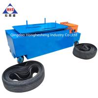 China Space Saving Waste Tire Packing Machine for Transport Doubling Tripling for sale