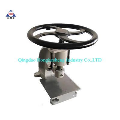China OEM ODM Hand Operated Manual Press Punching Machine Rubber Lab Equipment for sale