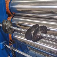 China 3 Rolls Rubber Calender Machine For Making Rubber Coating / Rubber Sheet for sale