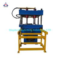 China Rubber Interlock Brick Making Machine Down Stroke Type 1 Layer for sale