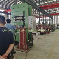 China 750*850*2 Frame Rubber Traffic Speed Bump Molding Press Speed Hump Making Machine for sale