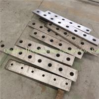 China Hard Wear Resistant Carbide Blade For Waste Tire Block Cutting Machine for sale