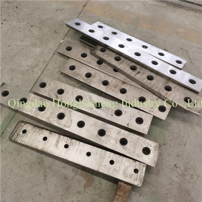 China Hard Wear Resistant Carbide Blade For Waste Tire Block Cutting Machine for sale