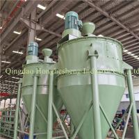 China 5-10 Mesh Vibrating Screen Waste Tyre Recycling Machine For Fiber Separator for sale
