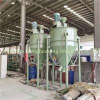 China 5-10 Mesh Vibrating Screen Waste Tyre Recycling Machine For Fiber Separator for sale