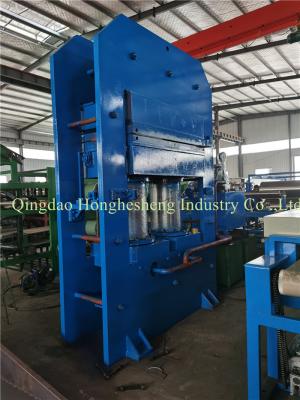 China 1.2MN Single Layer Rubber Tile Making Machine 1200x1200 for sale