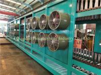 China Rubber Sheet Batch Off Cooling Machine 3-35 M/Min Line Speed for sale