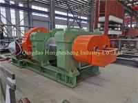 China Double Roller Rubber Crusher 40 Mesh 120 Mesh For Waste Tyre Recycle for sale