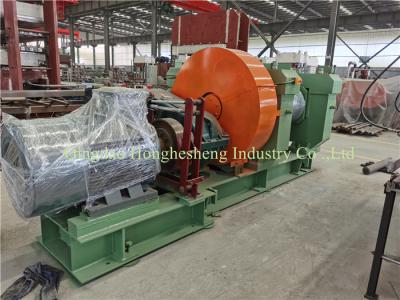 China Double Roller Rubber Crusher 40 Mesh 120 Mesh For Waste Tyre Recycle for sale