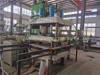 China Thick 15mm To 40mm Rubber Tile Making Machine Hydraulic Rubber Vulcanizing Machine for sale