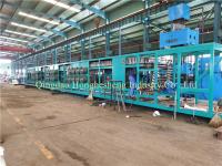 China Rubber Sheet Batch Off Cooling Machine Line 400m/min PLC auto control for sale