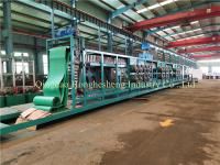 China Rubber Sheet Batch Off Cooling Machine Line 400m/min PLC auto control for sale