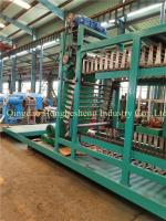 China Rubber Sheet Batch Off Cooling Machine 3-35 M/Min Line Speed for sale