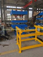 China 120 Ton Rubber Bricks Tire Recycling Machine 7.5kw 1100x1100 for sale