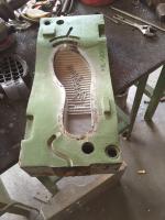 China 250T 650*650mm Rubber Shoe Sole Making Machine Vulcanizing Tile Molding Machine for sale