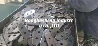 China Q235 Back Brake Pad Plate Vulcanizing Press 300 Ton 30KW for sale