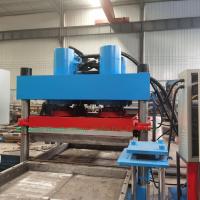 China Vulcanized Rubber Tile Press Machine For Waste Tire Recycling for sale