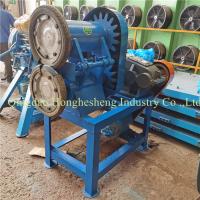 China 3kw Continuous Type Tire Strip Cutter For Cutting Waste Tire for sale