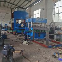 China Six Column Type Plate Vulcanizing Press Machine Steam Heating 600T for sale