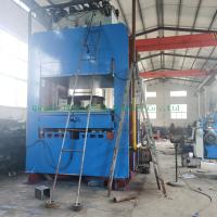 China 250-500mm Piston Stroke Rubber Plate Vulcanizer Steam Heating for sale