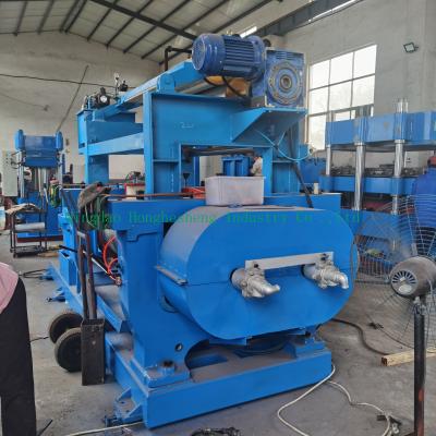 China Synthetic Rubber Open Mixing Mill Machine 50HRC 60HRC With Dual Output Reducer for sale