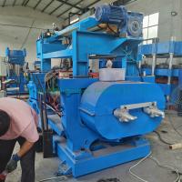 China Automatic Stock Blender Rubber Open Mixing Mill Two Roll 50HRC 60HRC for sale