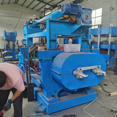China Automatic Stock Blender Rubber Open Mixing Mill Two Roll 50HRC 60HRC for sale