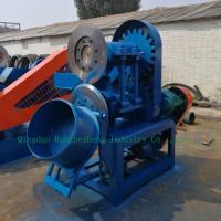 China Automatic Strip Lump Cutting Waste Tire Recycling Machine 450 R/Min for sale
