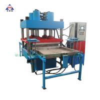 China Rubber Floor Tile Making Machine For 500mm 1000mm Tiles for sale