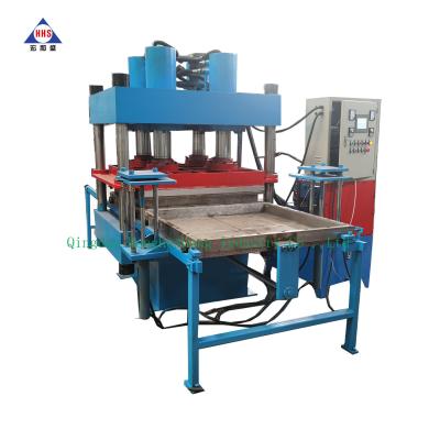 China Rubber Floor Tile Making Machine For 500mm 1000mm Tiles for sale