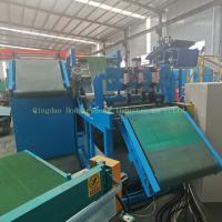 China Rubber Sheet Batch Off Cooling Machine 3-35 M/Min Line Speed for sale